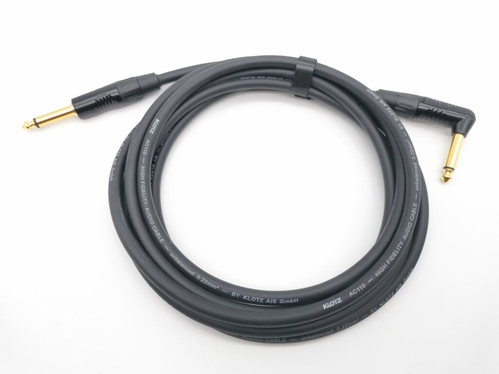 G25-JR-J-0400-0 Кабель инструментальный, угловой, 4м, ZZcable