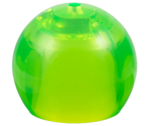 Minifigure, Headgear Helmet Round Fishbowl, 51283 Trans-Bright Green N