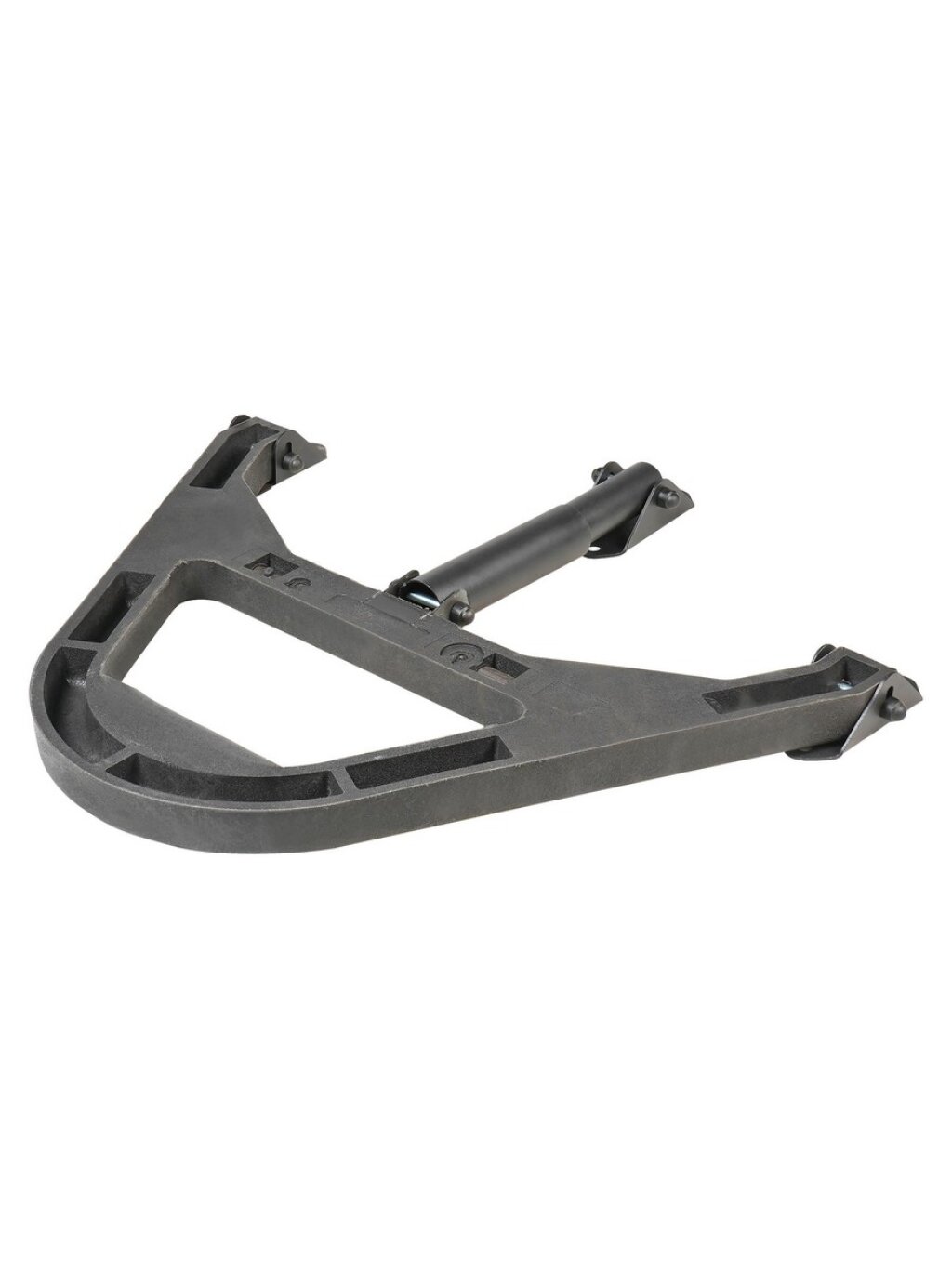 Барьер парковочный AIRLINE композитный с замком, треугольный (665*485*300 мм) черный