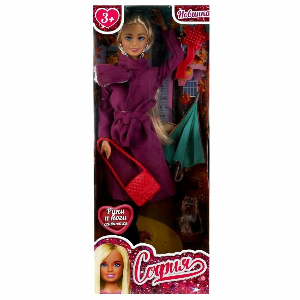 Кукла София 29 см, руки и ноги сгиб, 4 комплекта одежды, 66001-DRESS20-S-BB-WOD 395557