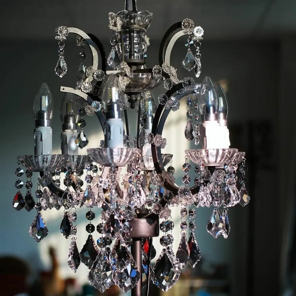 20шт хрустальные подвески для люстр 38 мм