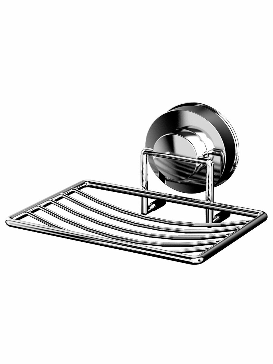 Мыльница-решётка RIDDER L=130 mm нержавеющая сталь/пластик, цвет хром