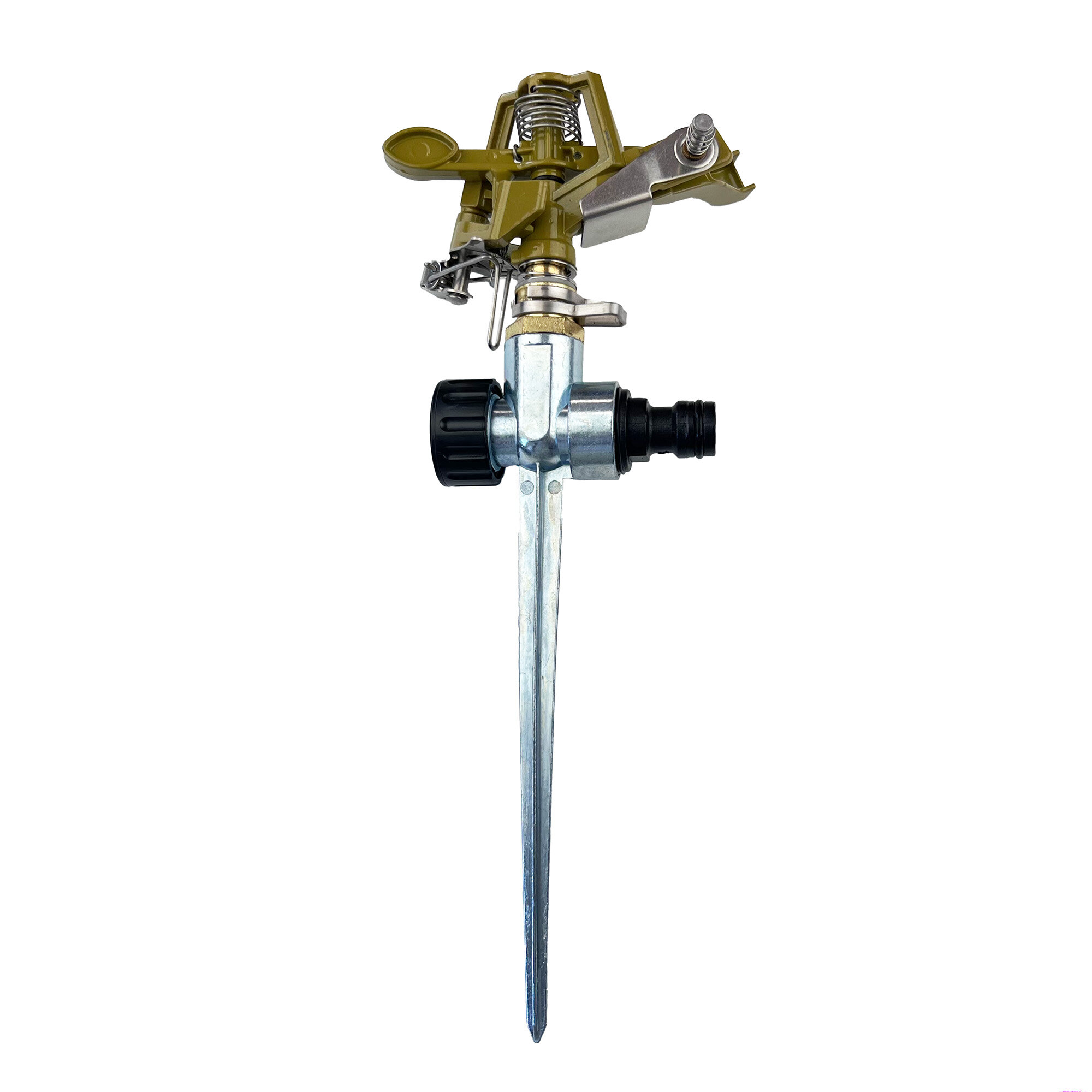Разбрызгиватель импульсный на колышке металлический