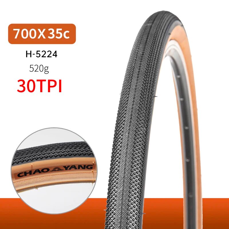 Шина велосипедная Chaoyang 700x35C 30TPI CY