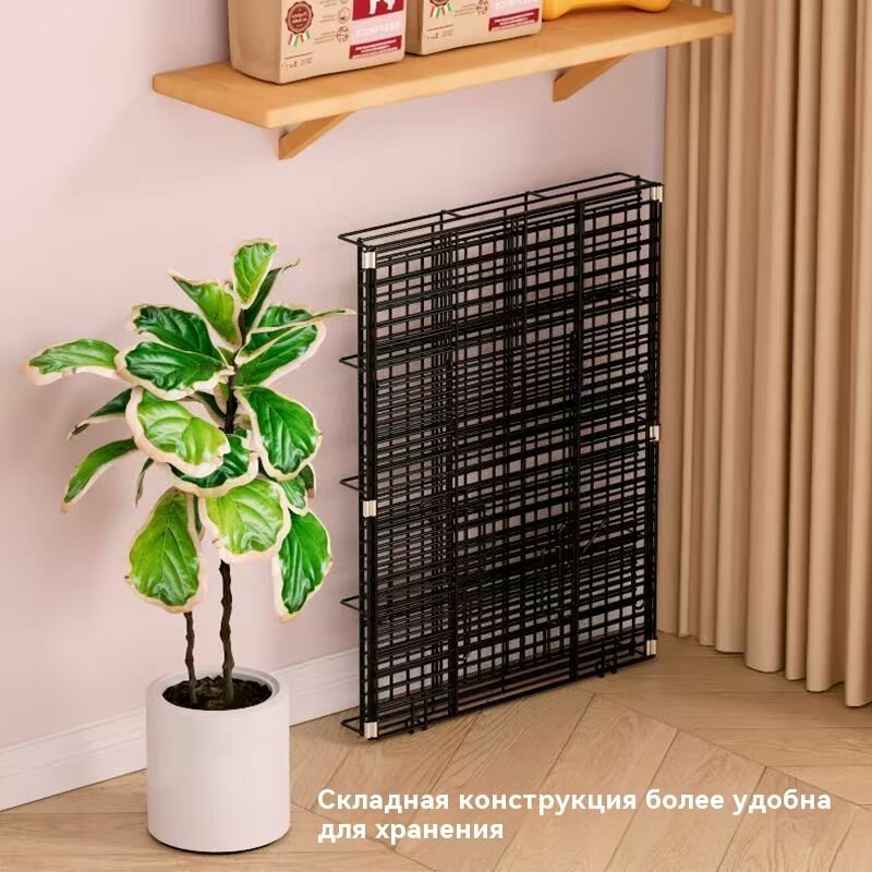 Специальная клетка для собак, № 2 с двойной дверью, 60*42*50 см, XJ54