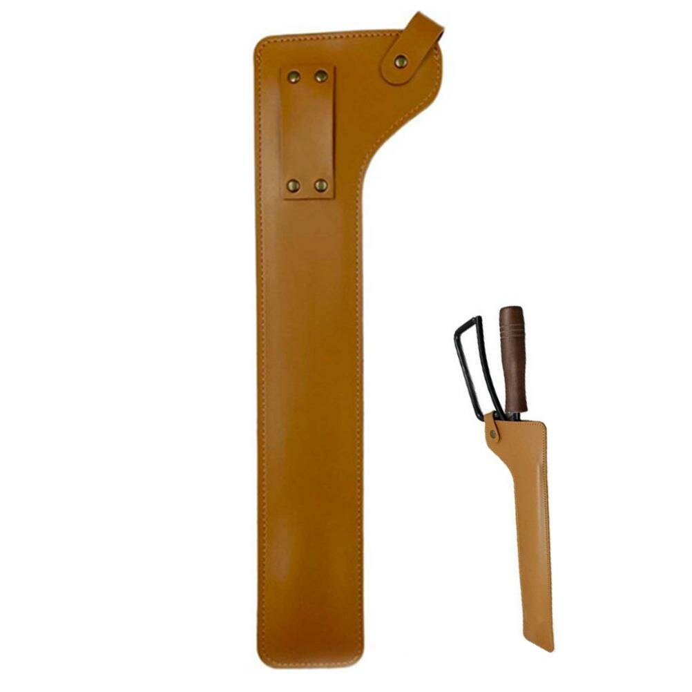 Сумка-мешок для щипцов для костра из искусственной кожи в стиле ретро, защитный чехол для костра на открытом воздухе и барбекю