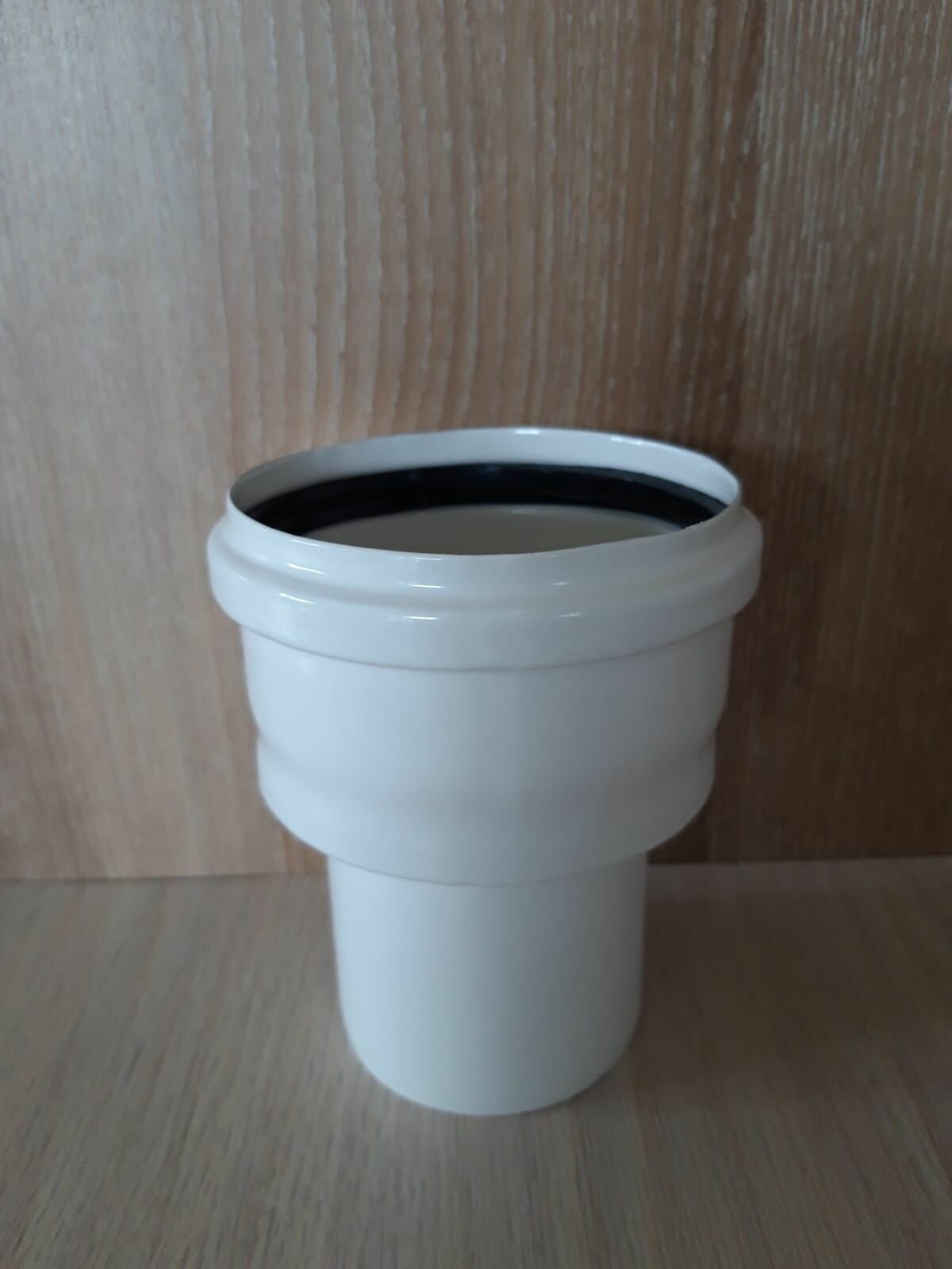 Переход для дымохода D60/80 П/М RAL9016