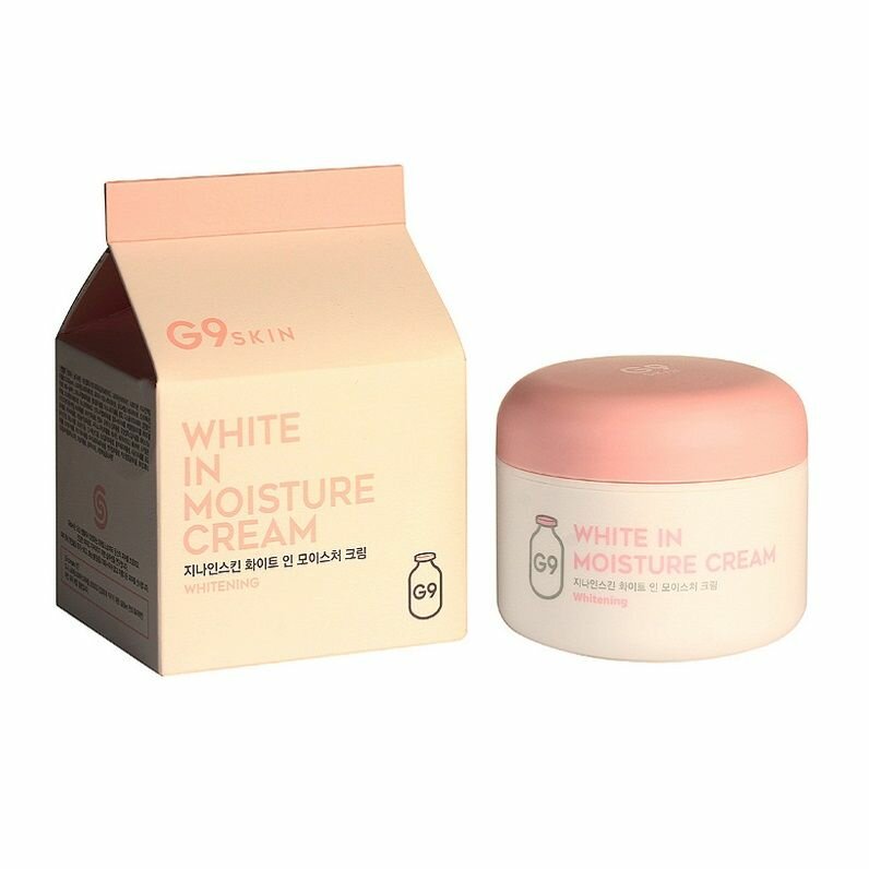 G9SKIN Berrisom White In Moisture Cream увлажняющий крем для лица с отбеливающим эффектом (100г.)