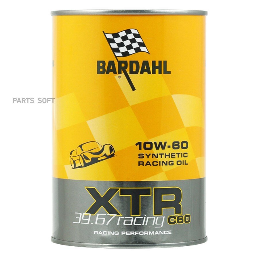 BARDAHL 327039 XTR C60 RACING 10W60 1L (синт моторное масло) BARDAHL