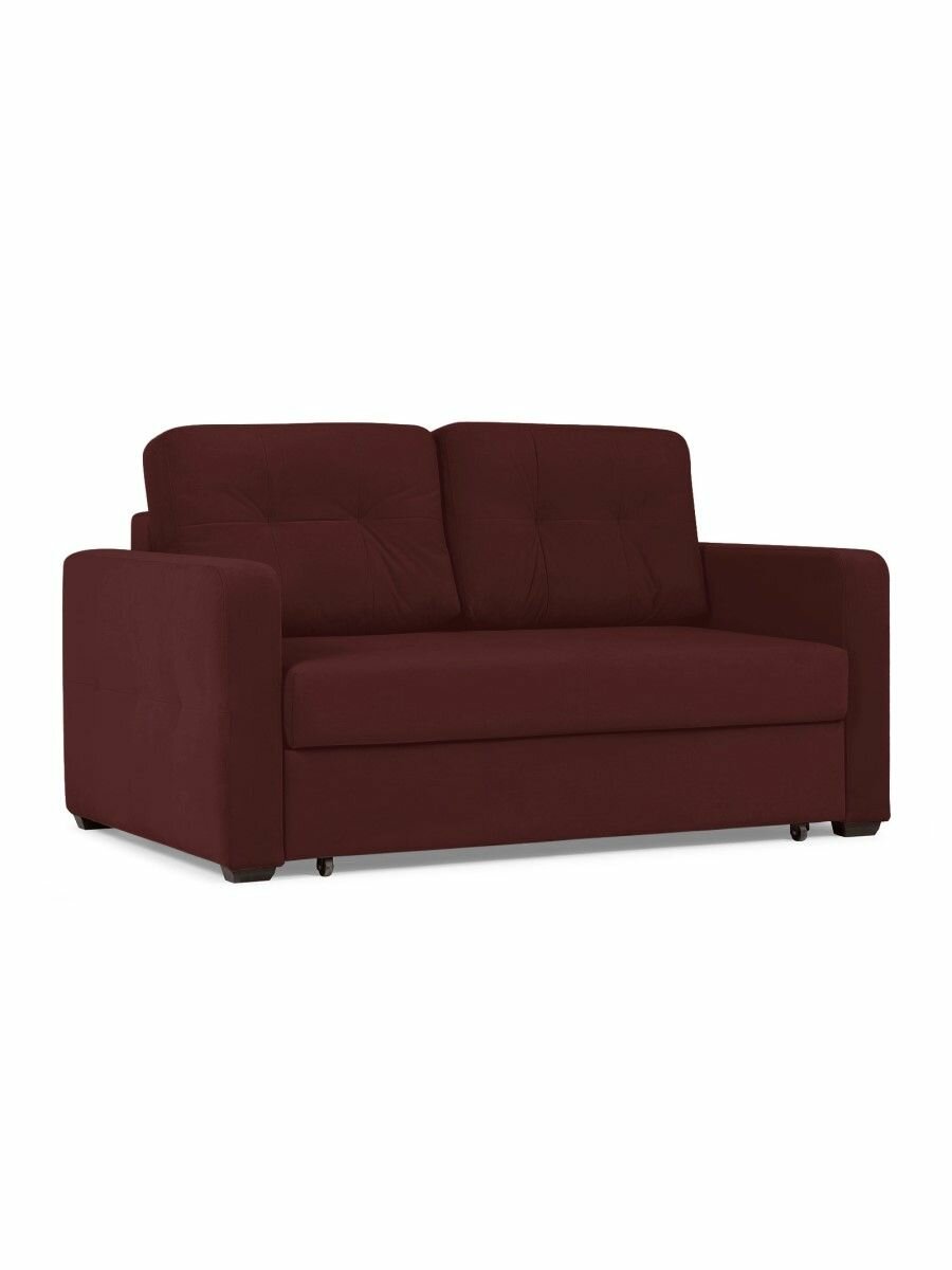 Диван-кровать Askona (Аскона) Локо Мини с широкими подлокотниками Тк. Sky Velvet 32