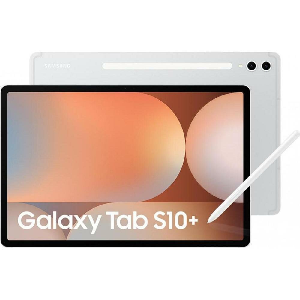 Планшет Samsung Galaxy Tab S10 Plus 12/256Gb 5G SM-X826B со стилусом, Серебристый