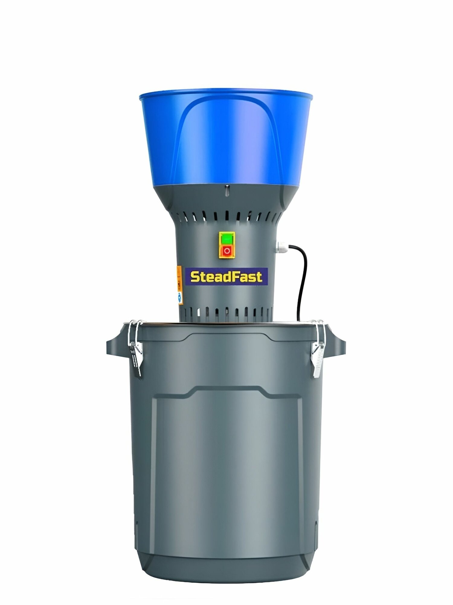 Зернодробилка SteadFast ИЗЭ-300/25, 300 кг/ч, мощность 1000 Вт, измельчитель зерна, кормоизмельчитель