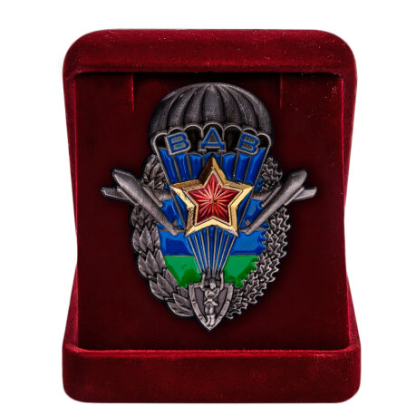 Муляж "Эмблема ВДВ" - в подарочном футляре