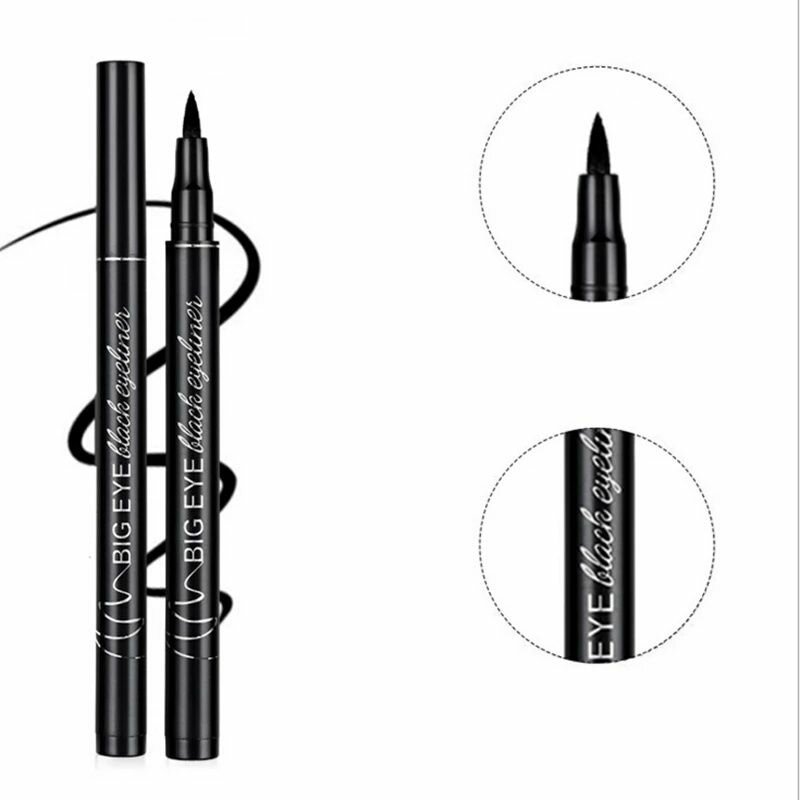 Подводка для глаз Long Lasting Liquid Liner Intense жидкая, стойкая, фломастер, фетровый аппликатор, черная