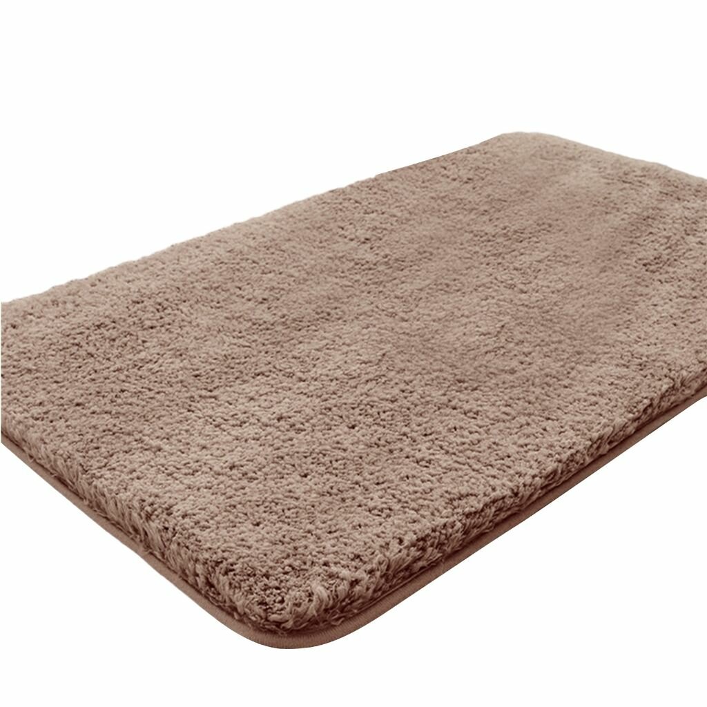 Коврик для ванной комнаты, мягкий и впитывающий нескользящий небольшой плюшевый коврик ванной, туалета, душевой комнаты