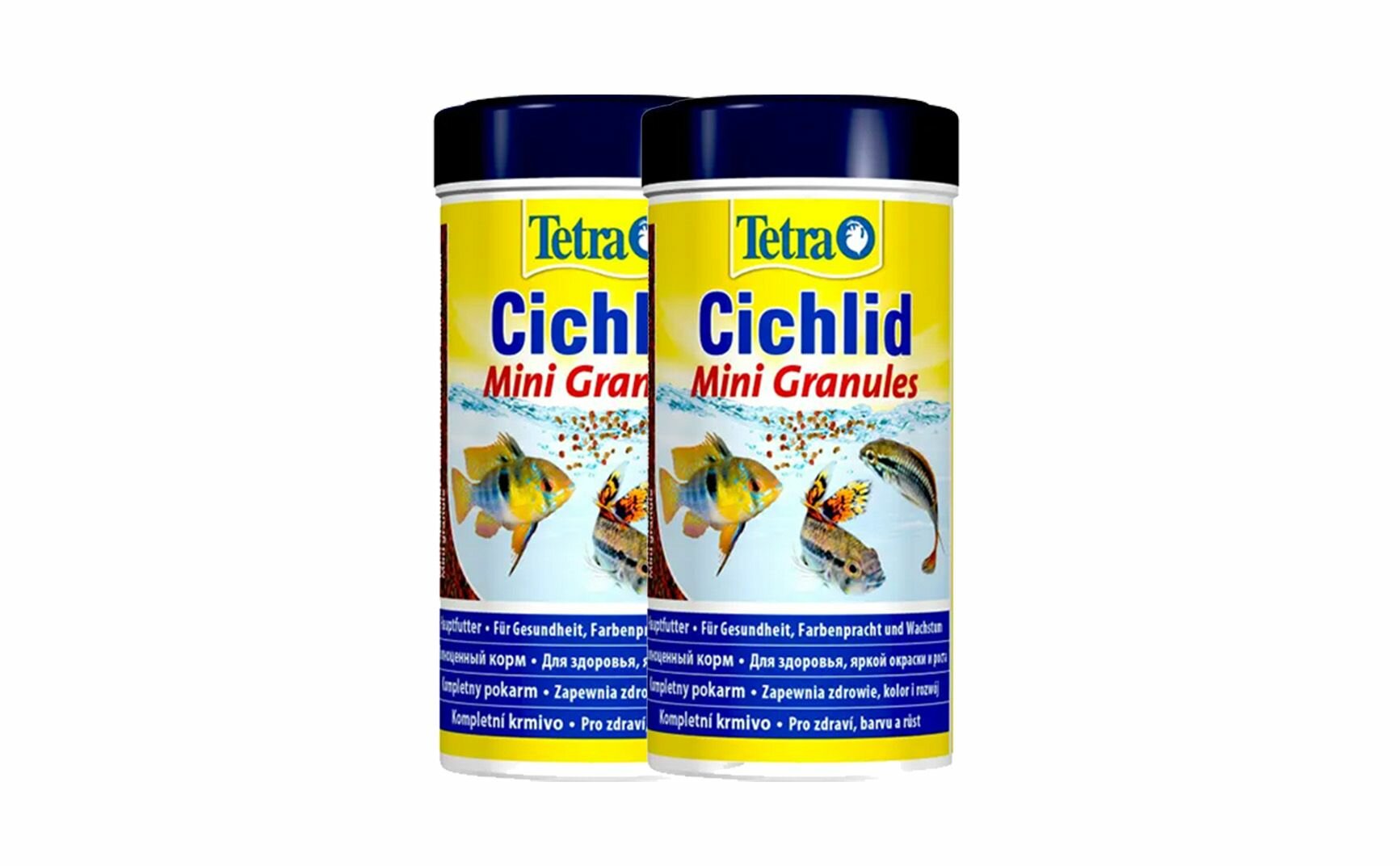 TetraCichlid Mini Granules корм для небольших цихлид в гранулах 250 мл х 2 шт.