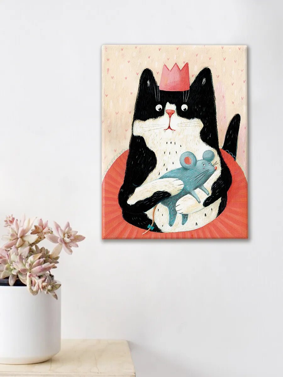 Картина с Питерскими котами