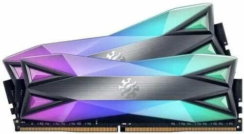 Оперативная память ADATA XPG SPECTRIX D60G RGB (AX4U320016G16A-DT60) DIMM DDR4 32 ГБ - 2 шт, 3200 МГц