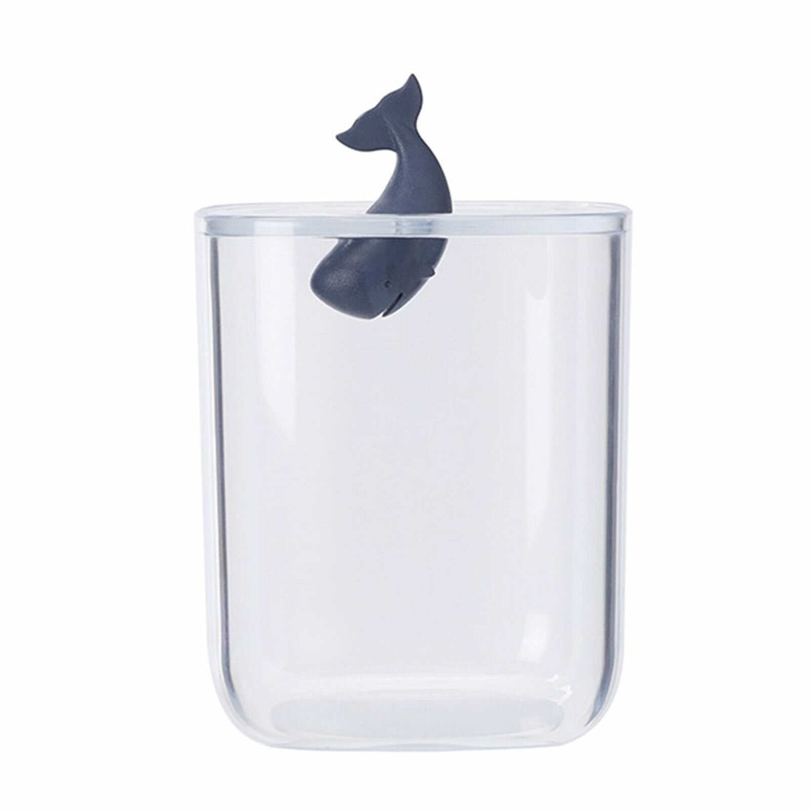 Контейнеры для ванной комнаты многофункциональные прозрачные ватные тампоны контейнер для хранения с крышкой для домашнего кита