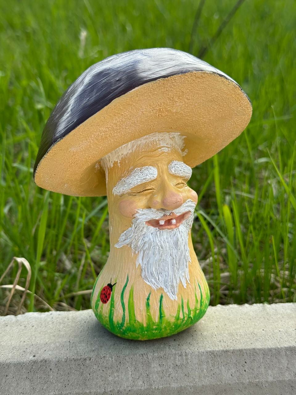 Гриб "Боровичок", садовый, из полистоуна, 16 см х 16см х 6 см