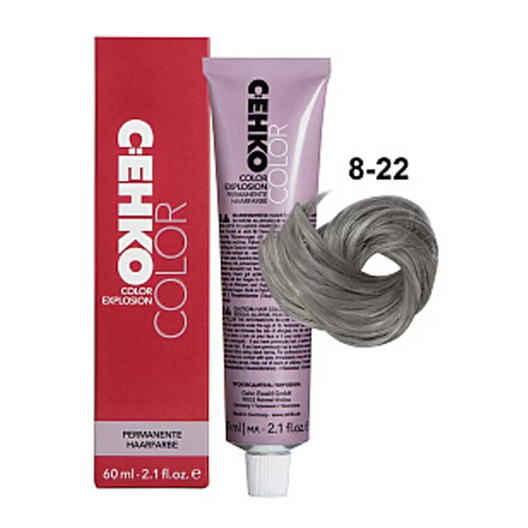 C: EHKO Color Explosion Color Explosion Крем-краска для волос 8/22 60 мл
