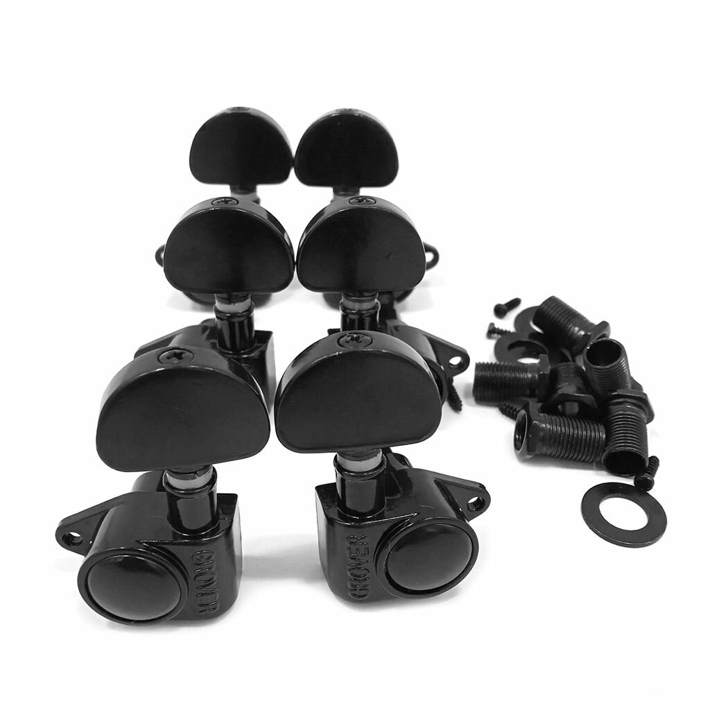 6 шт. гитарные колки, колки с блокировкой 1:18, акустические электрические клавиши,