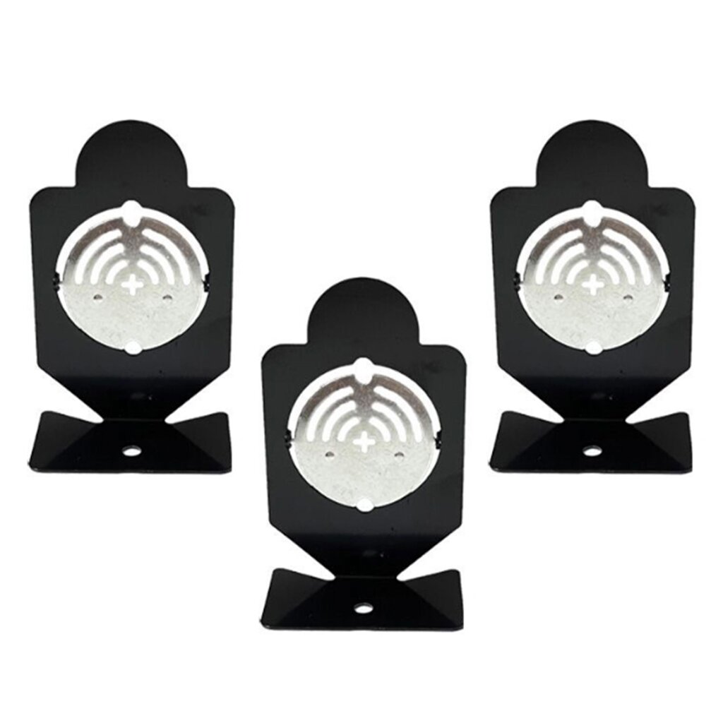 3 шт. металлические тренировочные мишени, маленькие мишени для стрельбы, портативные тренировочные мишени для точной стрельбы для подростков, игрушки для взрослых