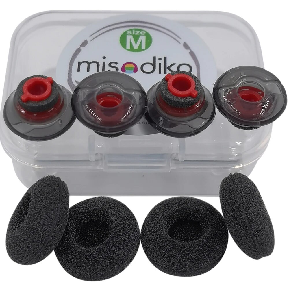Амбушюры misodiko силиконовые флуоресцентные 4 штуки M (4Pcs)