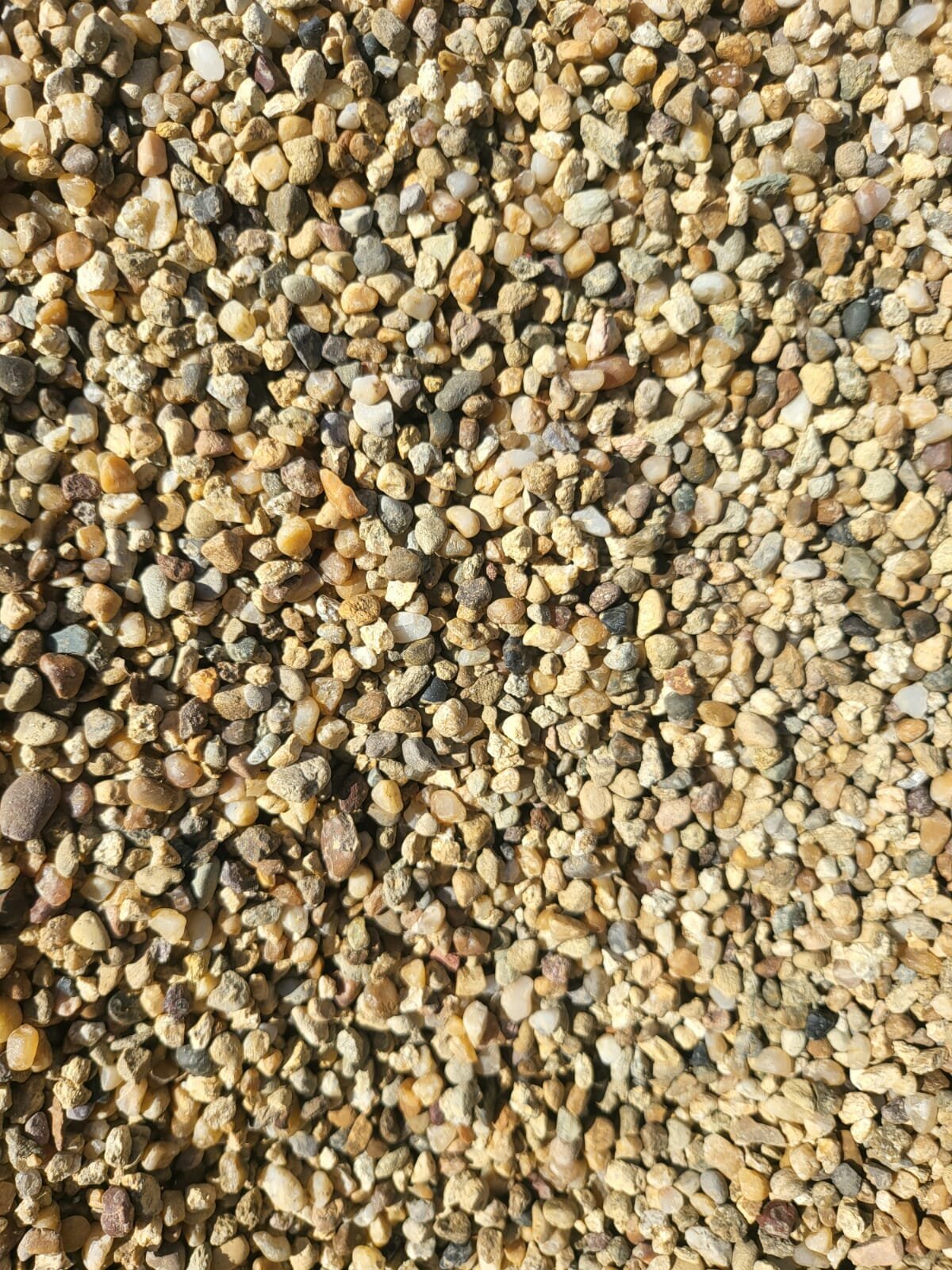 Грунт для аквариума. каменного ковра, Галька рыжая. Фракция 3-5 мм.1 кг.