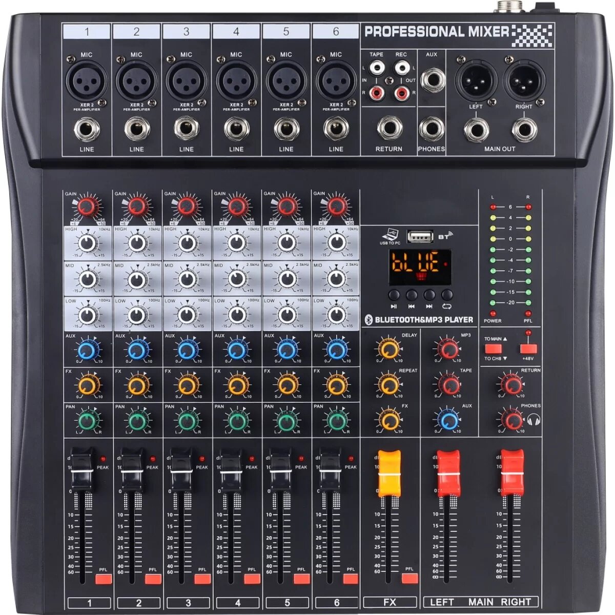 GT-06 Микшерный пульт, LAudio