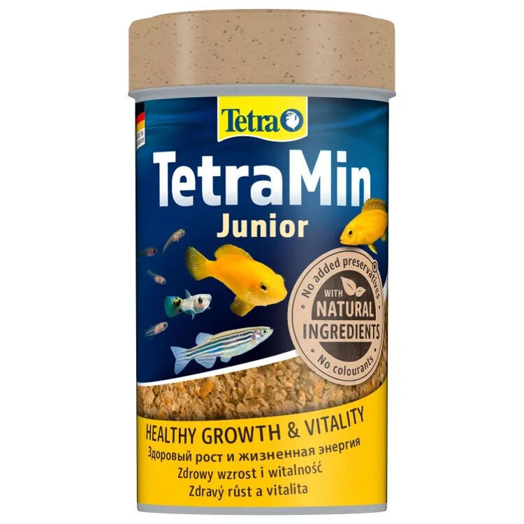 Сухой корм для рыб, рептилий Tetra TetraMin Junior, 100 мл, 43 г