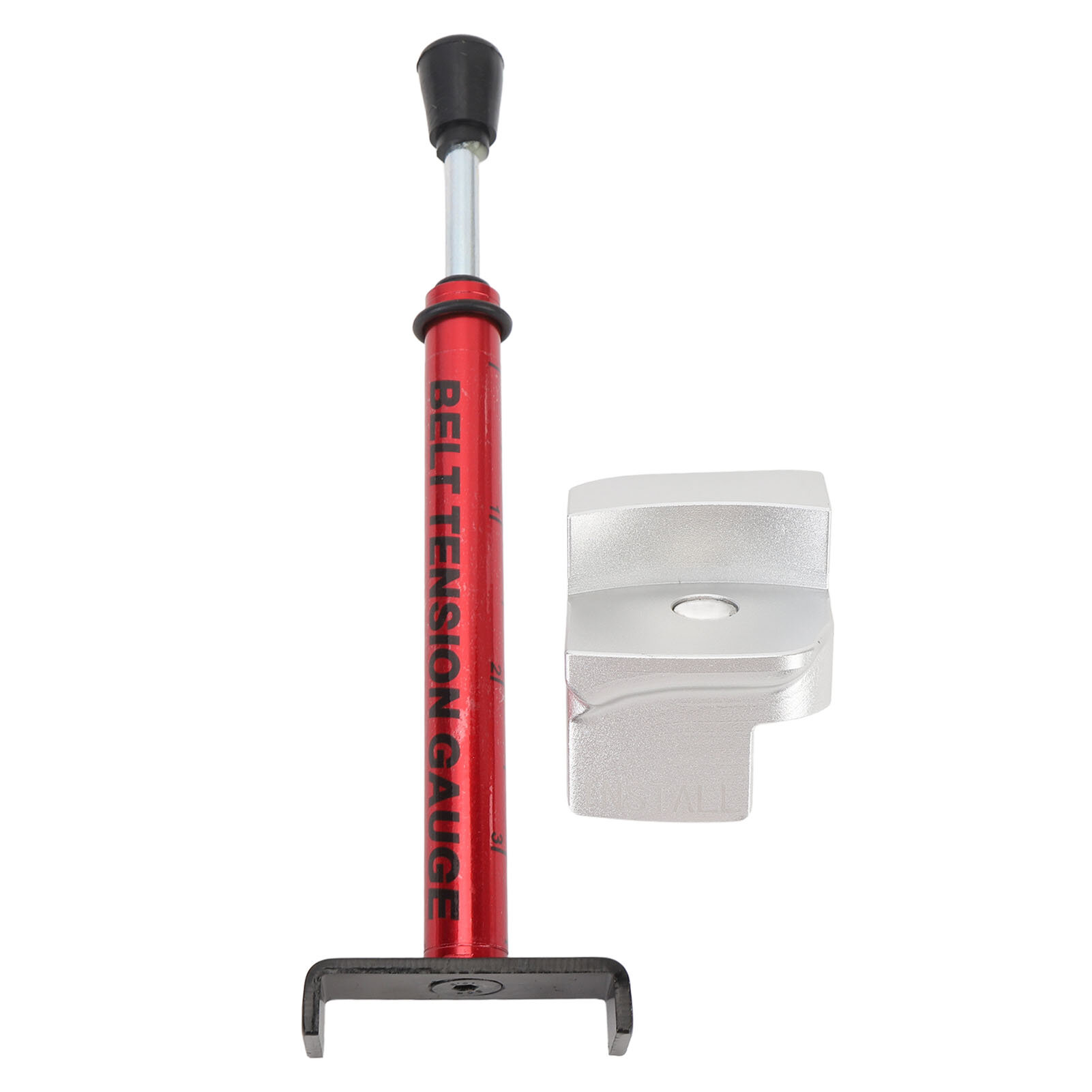 Измеритель натяжения ремня с металлической прозрачной шкалой 10 фунтов для регулировки ременного привода мотоцикла с инструментом для разборки ремня для всех моделей