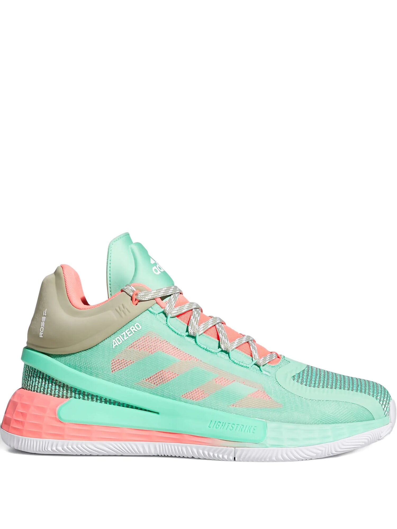 Кроссовки D Rose 11 Green/Pink