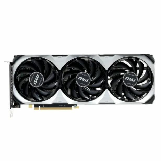 Видеокарта MSI GeForce RTX 4060 Ti VENTUS 3X E OC (GEFORCE RTX 4060 TI VENTUS 3X E 8G OC) - PCI Express 4.0, 8 ГБ, GDDR6, 128 бит, HDMI, DisplayPort, GPU 2310 МГц
