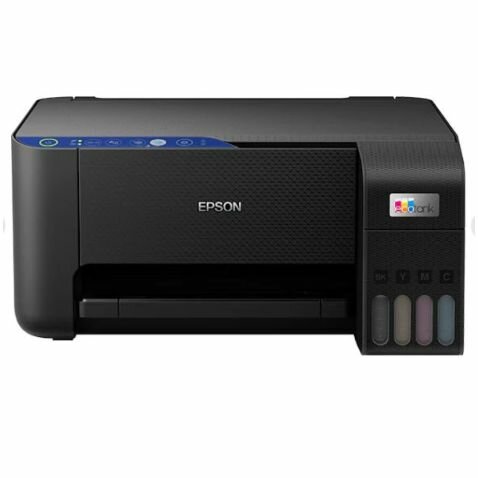 МФУ струйное Epson EcoTank L3271 (L3271) черный - цветной, A4, 5760x1440 dpi, ч/б - 33 стр/мин (A4), USB, Wi-Fi
