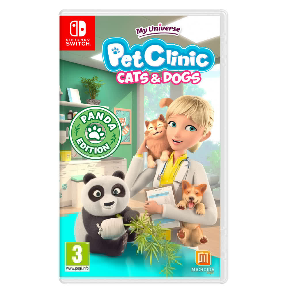 My Universe: Pet Clinic Cats and Dogs - Panda Edition [Switch, английская версия]