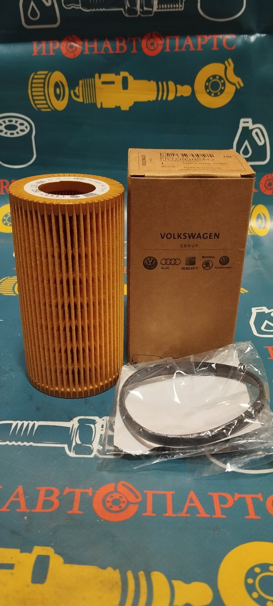 Фильтр Масляный VAG VW GOLF V (2004-2009)/AUDI A3 8PA (2004- 2013) Арт. 06D115562