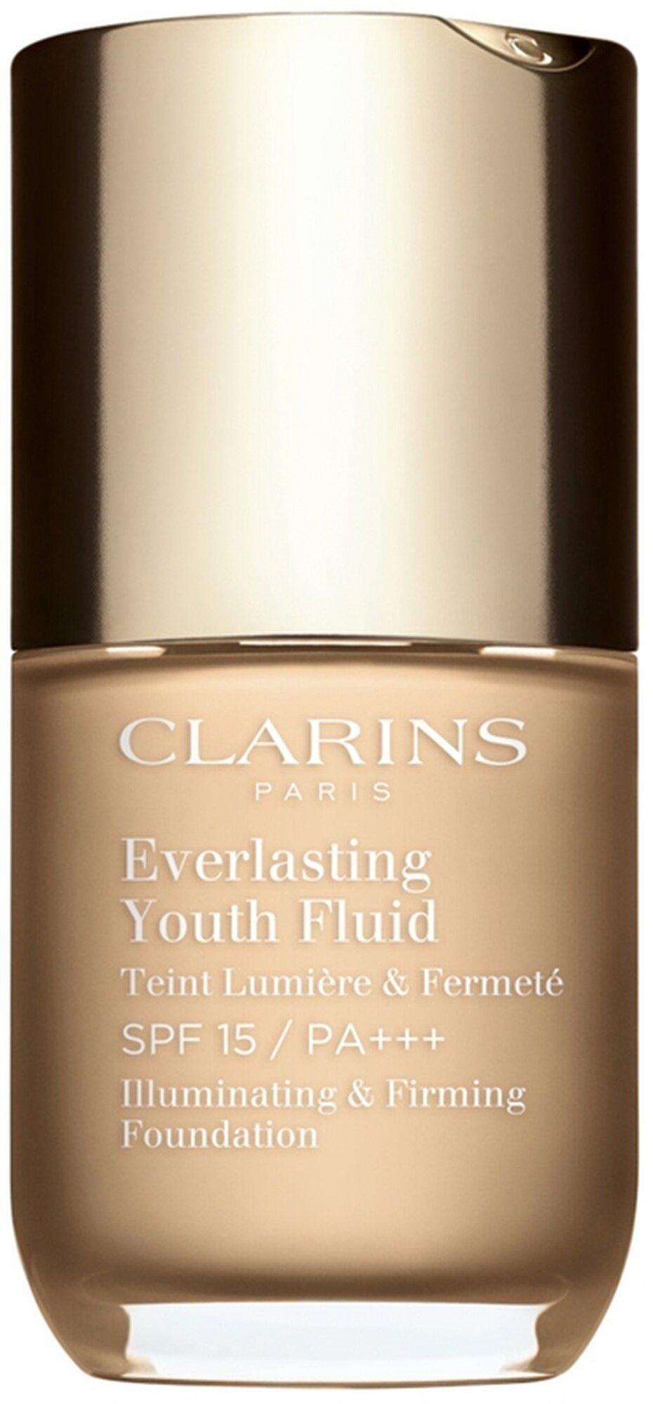 Clarins Осветляющая тональная основа SPF 15 Everlasting Youth Fluid Foundation 30 мл оттенок 101 Linen