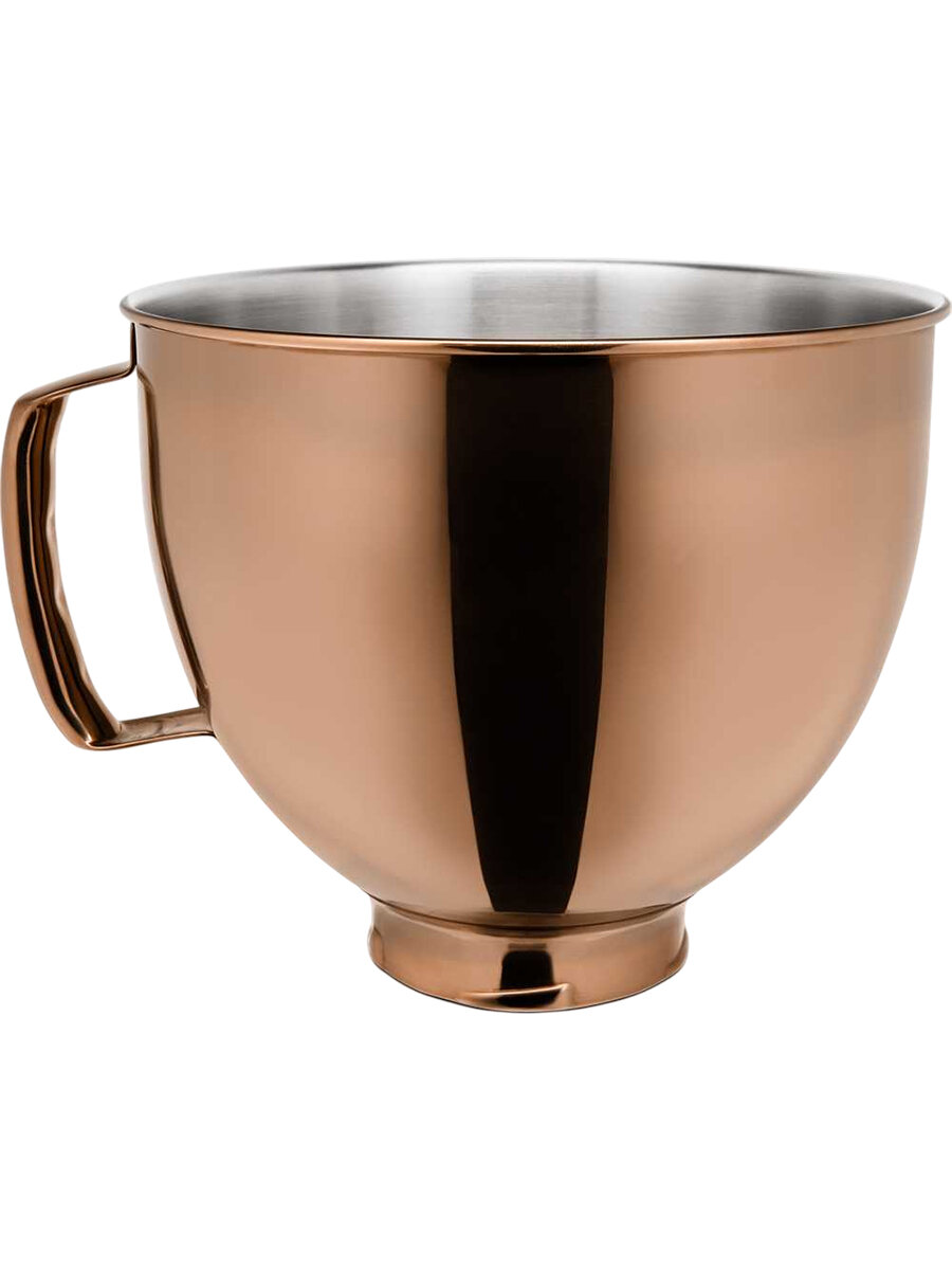 Чаша KITCHENAID 5KSM5SSBRC, сияющий медный, официальная гарантия
