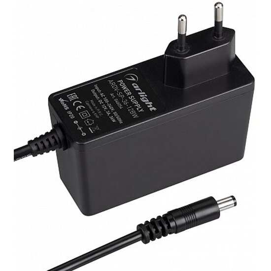 Блок питания Arlight ARDV-SP-36-12BW 12V, 3A, 36W , Адаптер