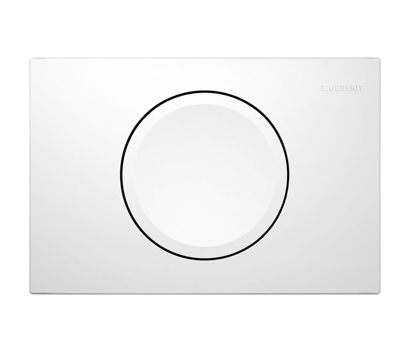 Смывная клавиша Geberit Delta15, альпийский белый 115.109.11.1