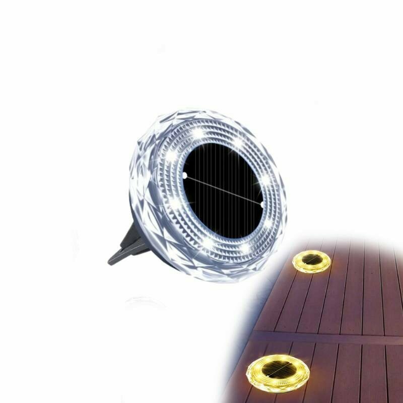 Солнечный свет водонепроницаемый светодиодный для сада и ландшафтного декора yellow