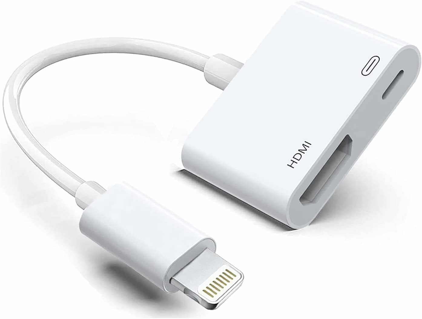 Цифровой AV-адаптер Lightning, iPhone HDMI для подключения к кабельному телевидению, экран 1080p, синхронный HD-телевизор, проектор, совместимый с iPad количество портов: 3
