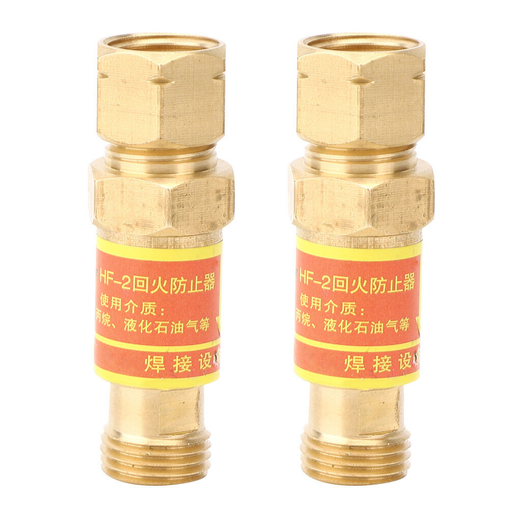 2 шт. газовых сварочных инструментов, легкие электроинструменты, медные для предотвращения обратного удара ацетилена