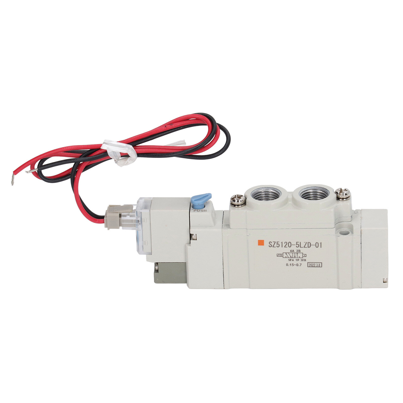 Пневматический Электромагнитный Клапан SMC Типа 2 Позиционный 5 Позиционный Алюминиевый Сплав Высокой Точности