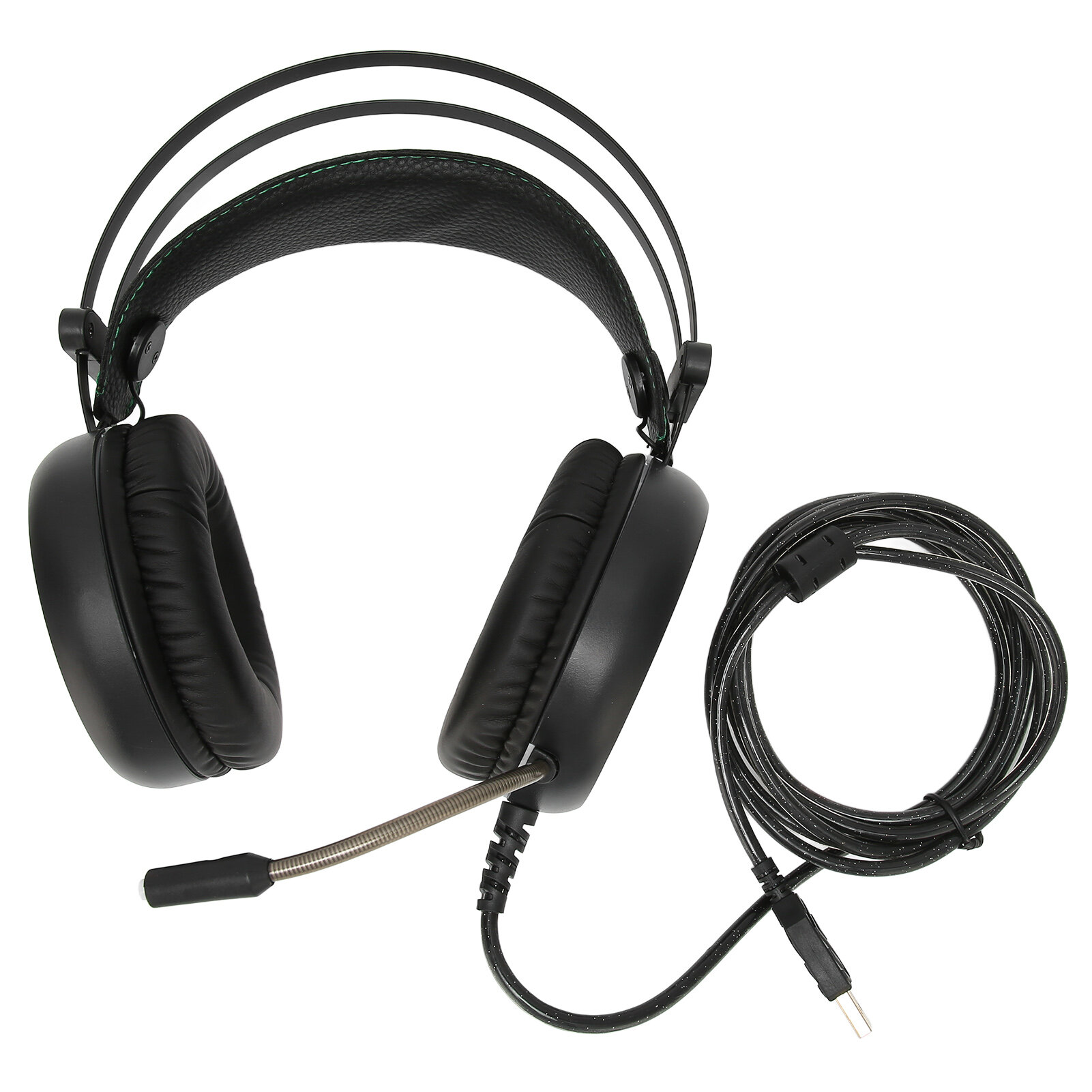 Игровая гарнитура H1 с виртуальным звуком 7.1, RGB, наушники-вкладыши для ПК