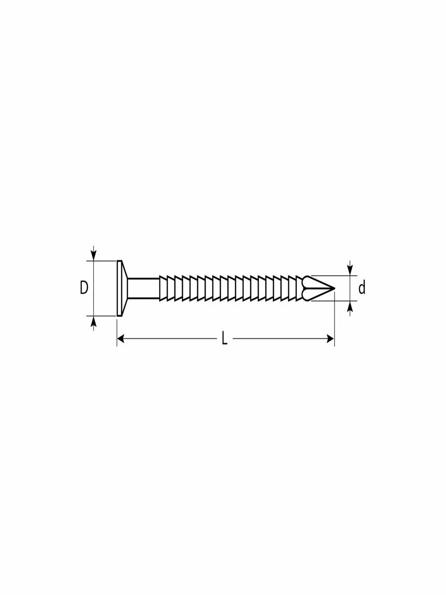 50 x 2.5 мм, цинк, 5 кг, ершеные гвозди