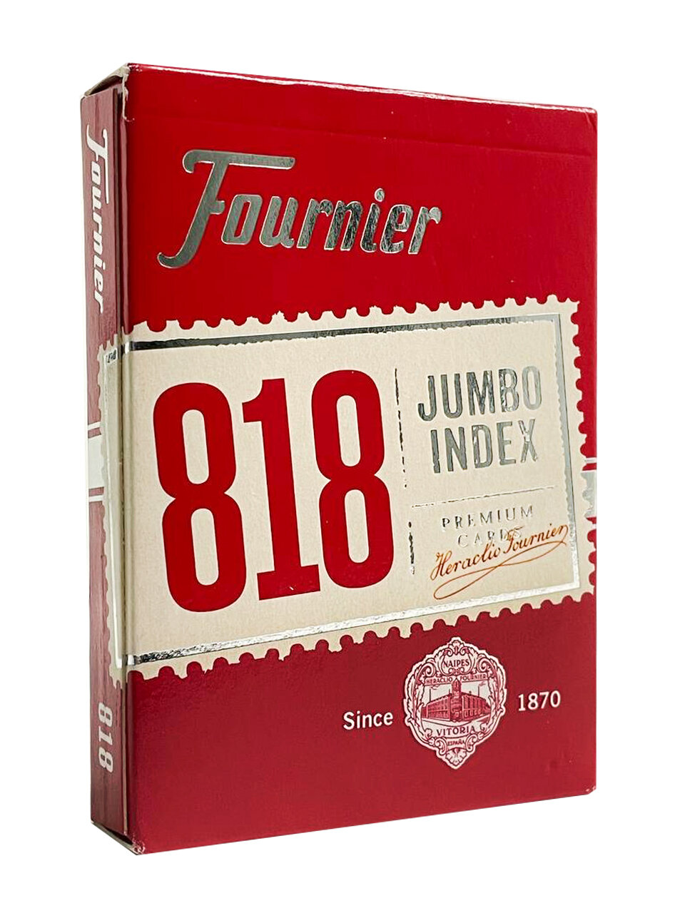 Карты "Fournier 818 Jumbo red"