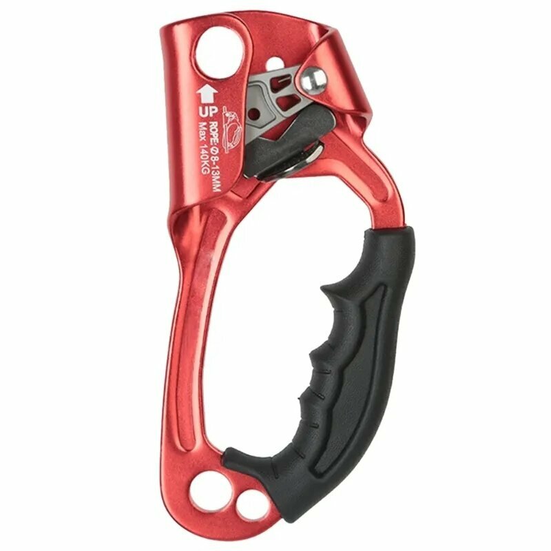 Альпинист-альпинист с ручной веревкой-красный (правая рука)