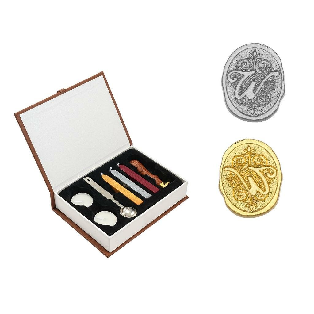 Штамп, Печать огненной Краской в стиле ретро английского алфавита-Буква W